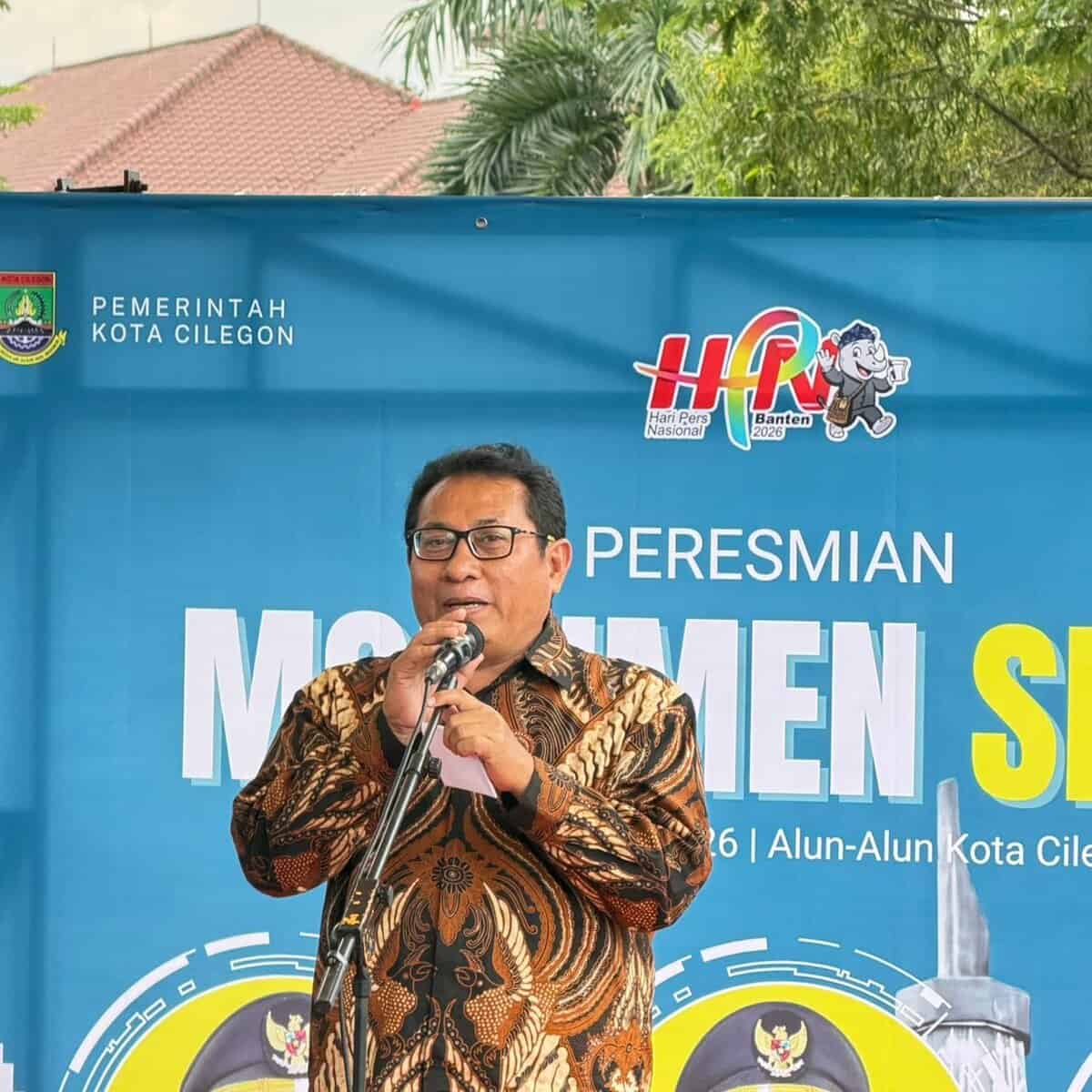 Monumen Siber Indonesia Berdiri di Cilegon, SMSI: Ini Warisan Besar ...