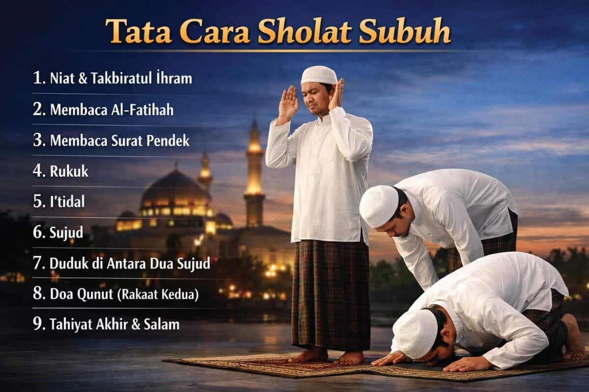 Tata Cara Sholat Subuh Beserta Bacaannya Lengkap | Pelita Banten